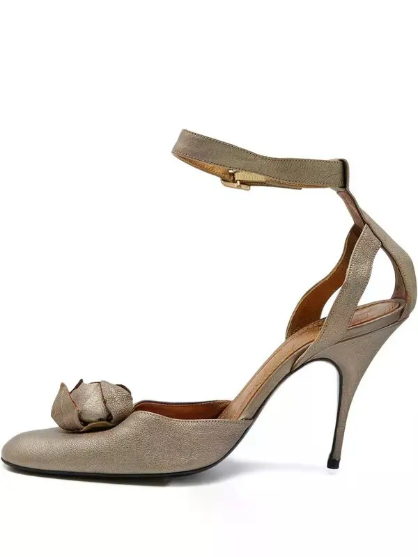 Givenchy 105mm Floral-appliqué Pumps