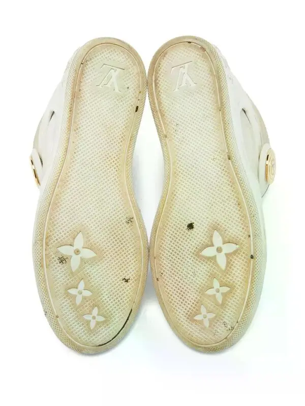LOUIS VUITTON Pi Leather High-top Sneakers
