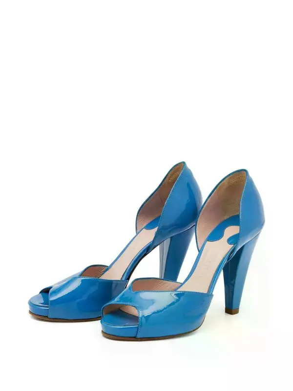 Chloé 100mm Peep-toe Pumps
