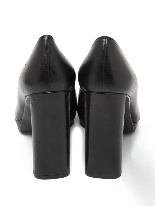 STUART WEITZMAN 105mm Pointed-toe Block Heel Pumps