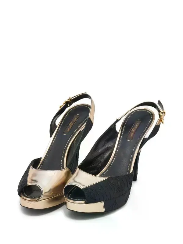 LOUIS VUITTON 115mm Leather Sandals