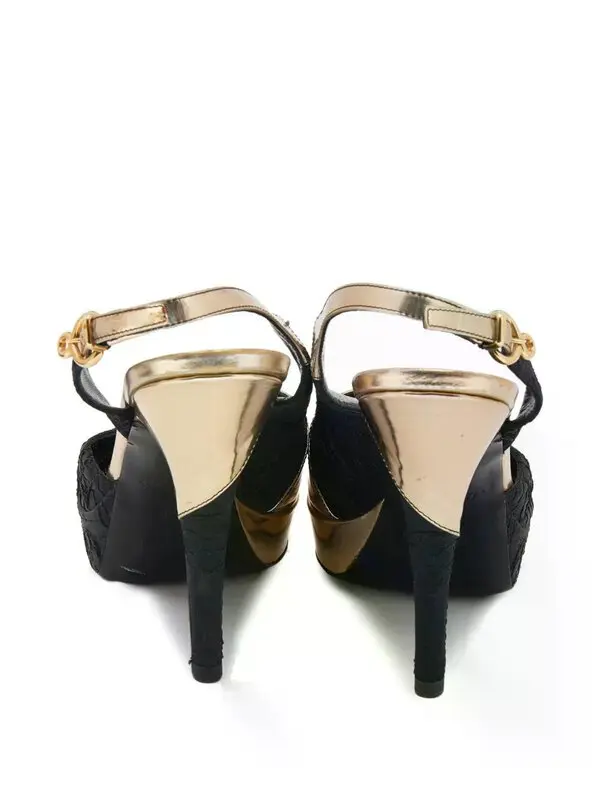 LOUIS VUITTON 115mm Leather Sandals
