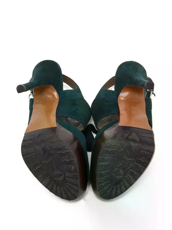 Marni Leather Platform Stiletto Sandals