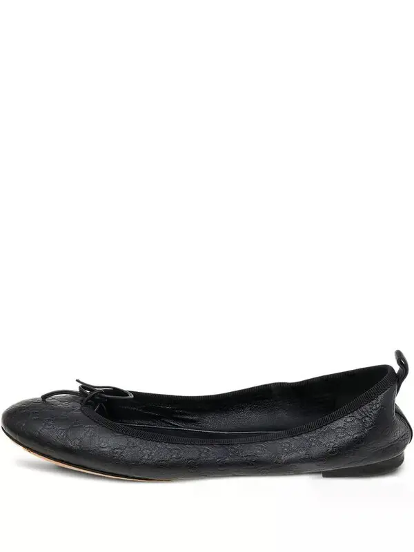 Gucci Guccissima Leather Ballet Flats