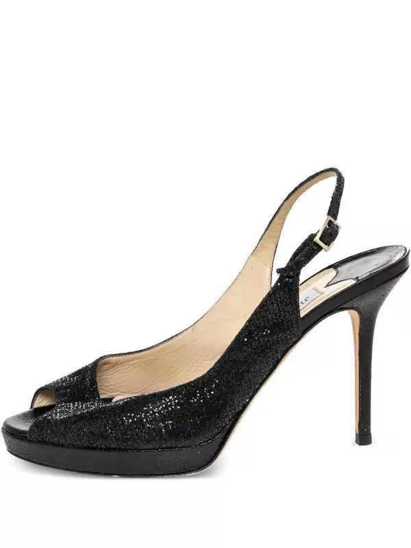 JIMMY CHOO Nova 75mm Peep Toe Pumps