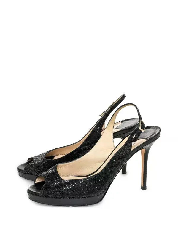 JIMMY CHOO Nova 75mm Peep Toe Pumps