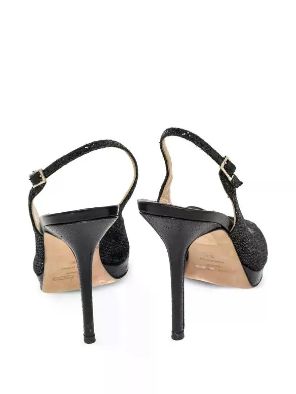 JIMMY CHOO Nova 75mm Peep Toe Pumps