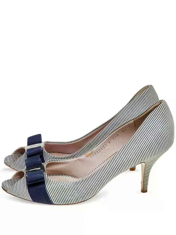 FERRAGAMO 75mm Vara Pumps