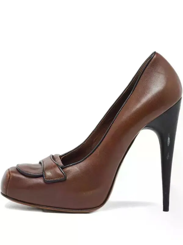 Marni 130mm Leather Pumps
