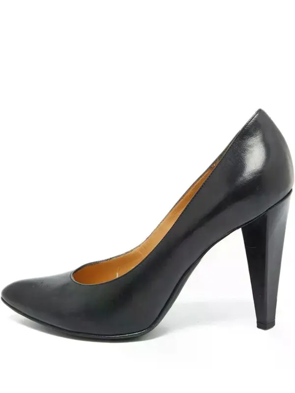Marc Jacobs Leather Almond Toe High Heel Pumps