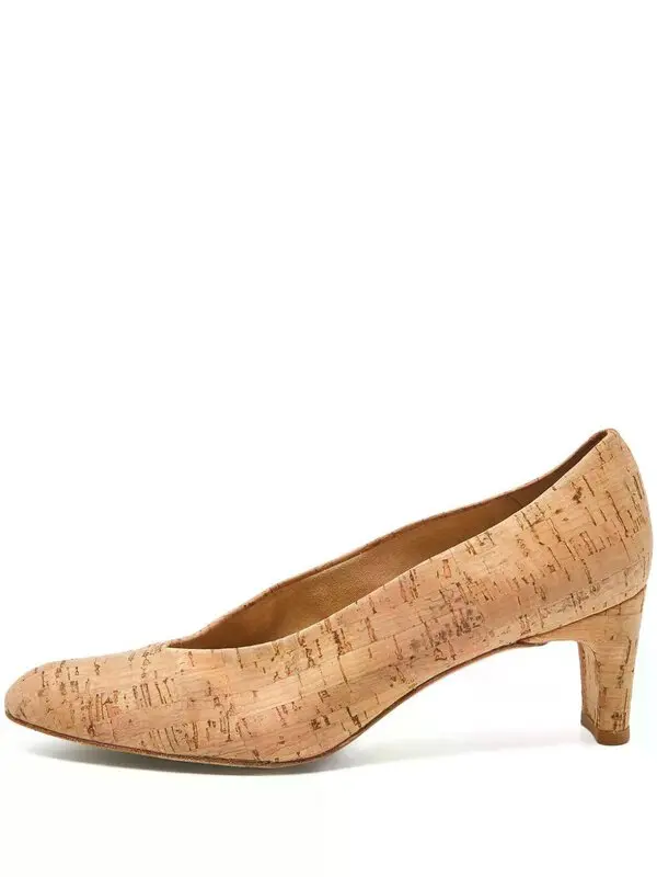 STUART WEITZMAN Cork-textured Pumps