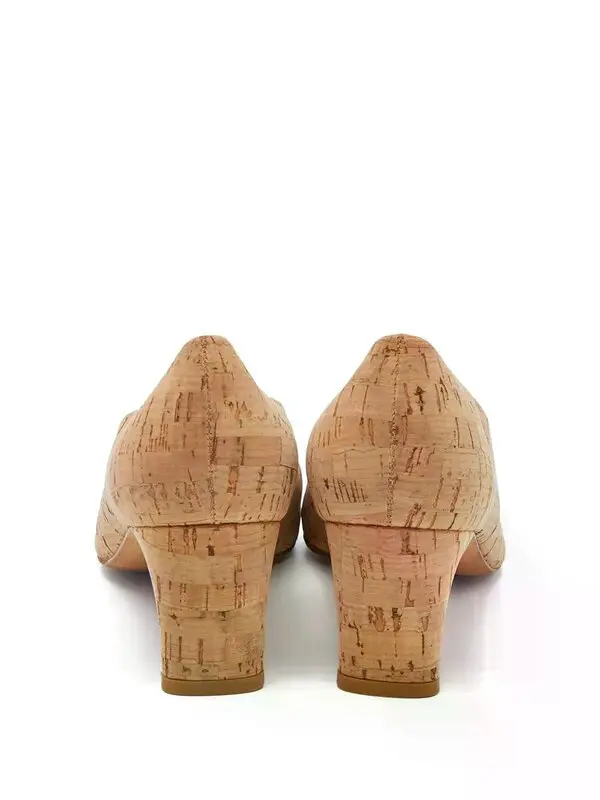 STUART WEITZMAN Cork-textured Pumps