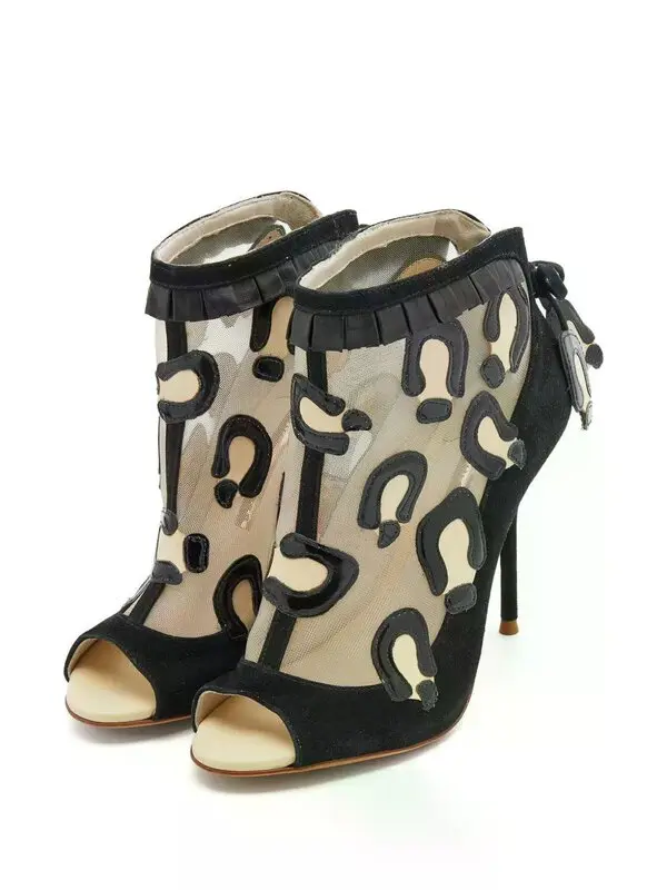 SOPHIA WEBSTER Sheer-mesh Ankle Boots