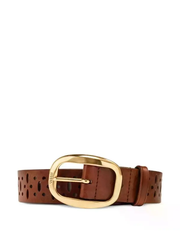 Isabel Marant Dara Cut-out Belt - Brown