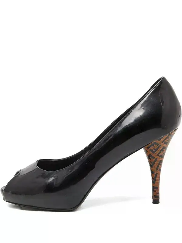 Fendi Leather Heeled Pumps
