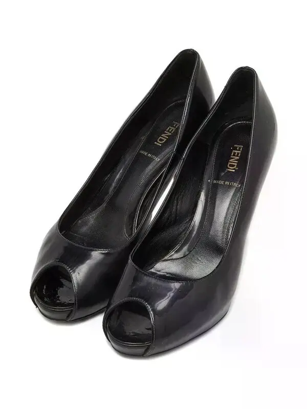 Fendi Leather Heeled Pumps
