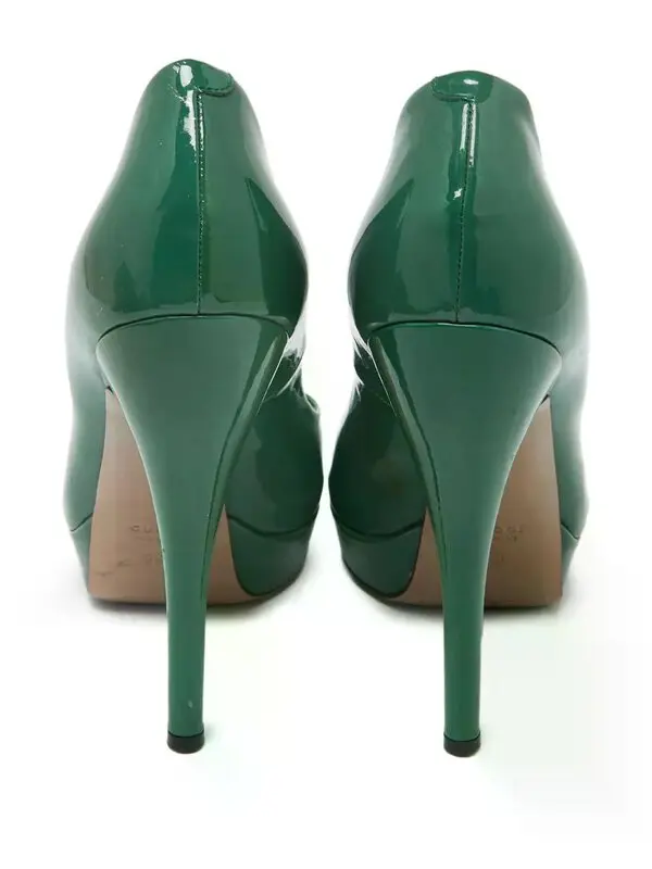 Gucci 140mm Leather Heeled Pumps