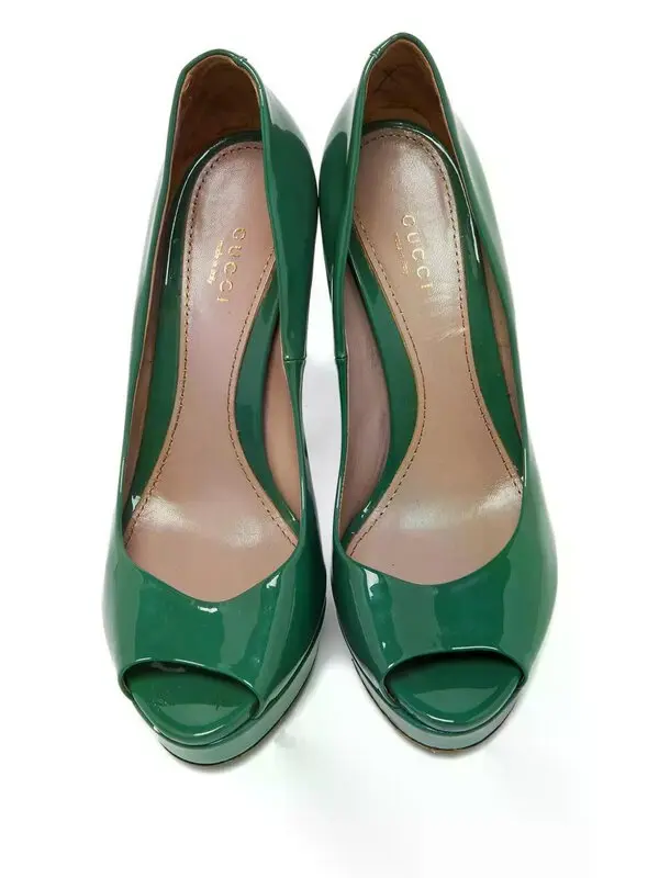 Gucci 140mm Leather Heeled Pumps