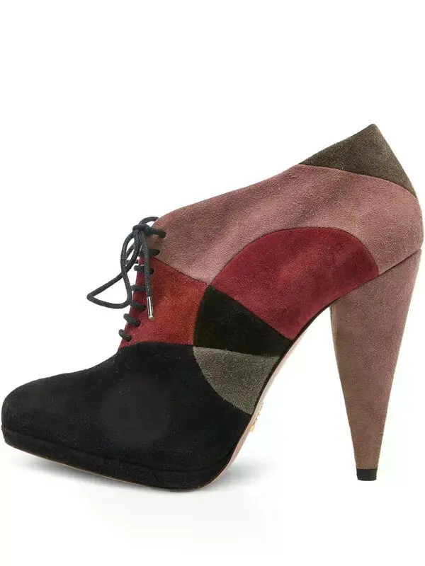 Prada 120mm Suede Heeled Boots