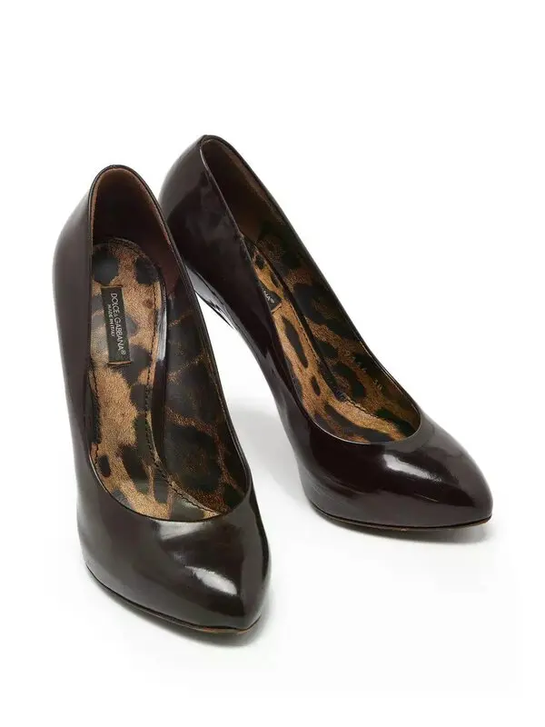 Dolce & Gabbana Patent Leather Stiletto Pumps