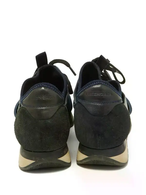 Balenciaga Paneled Lace-up Sneakers