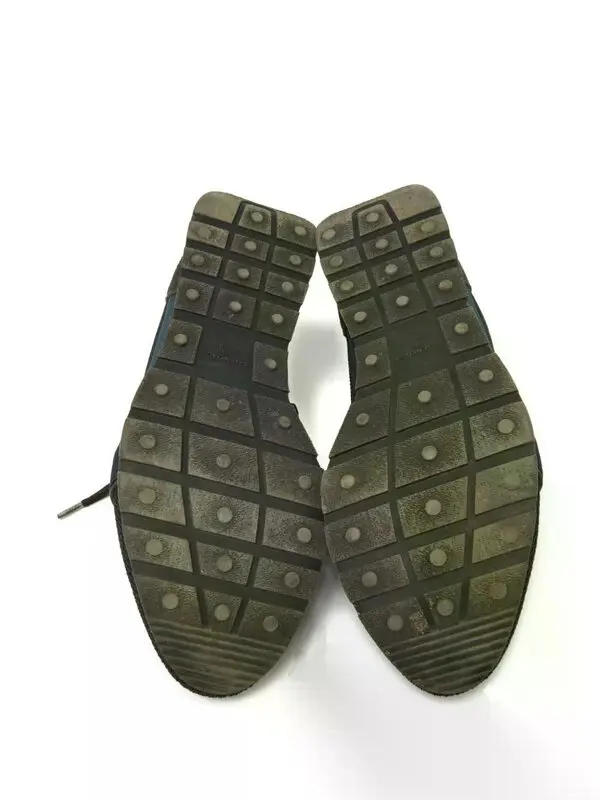 Balenciaga Paneled Lace-up Sneakers