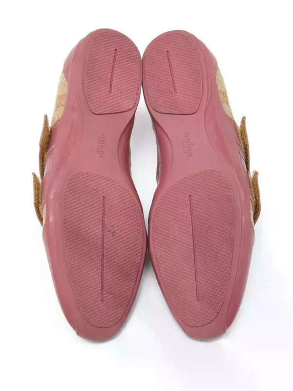 Gucci Gg Canvas Sneakers With Leather Trim And Touch-strap Fastening