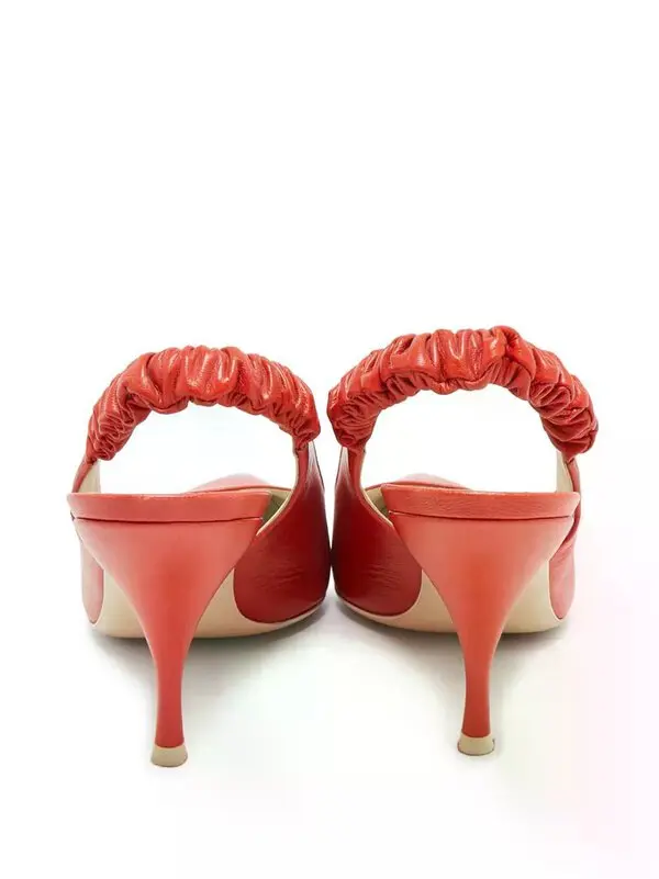 Bottega Veneta 90mm Leather Slingback Pumps