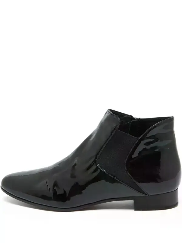Miu Miu Patent Finish Ankle Boots