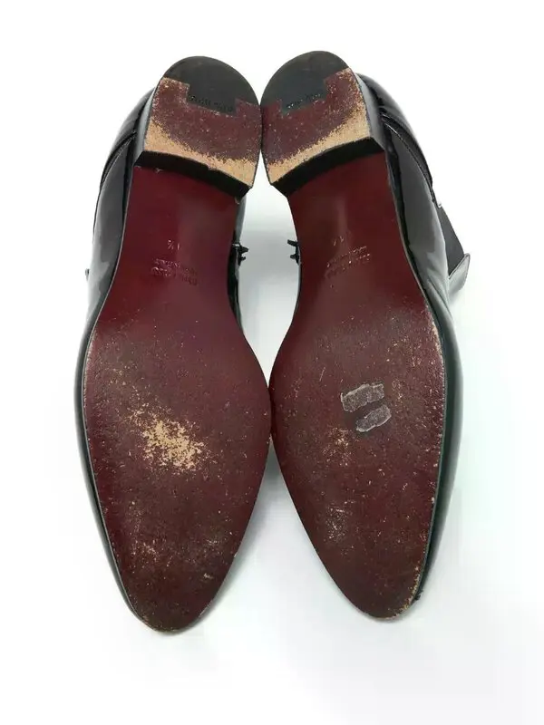 Miu Miu Patent Finish Ankle Boots