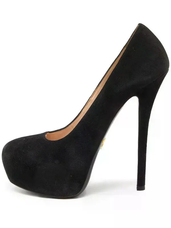 Prada Suede Stiletto Pumps