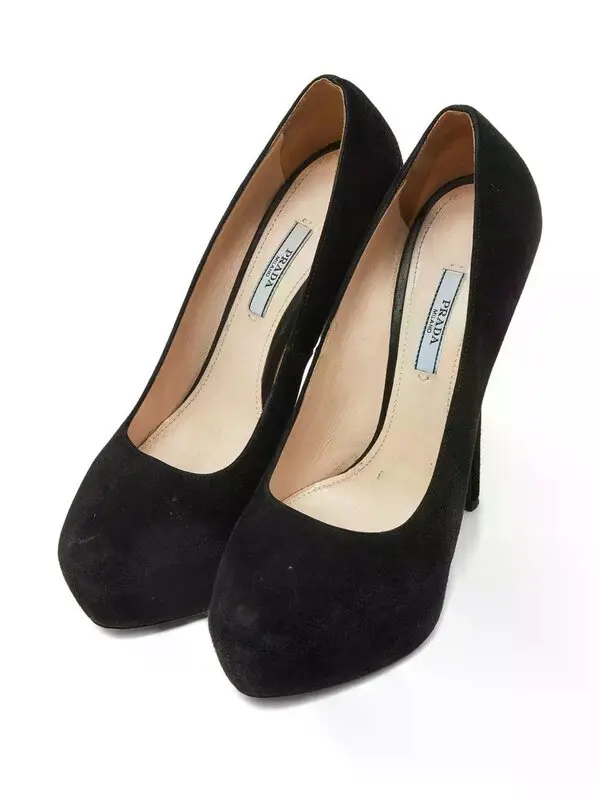 Prada Suede Stiletto Pumps