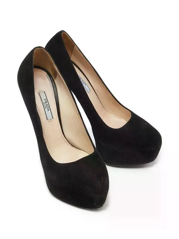 Prada Suede Stiletto Pumps