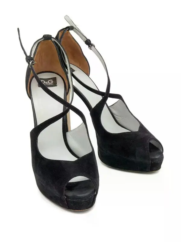 Dolce & Gabbana Peep-toe Platform High-heel Sandals