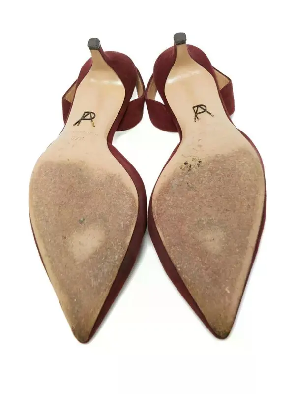 PAUL ANDREW Suede Slingback Pumps