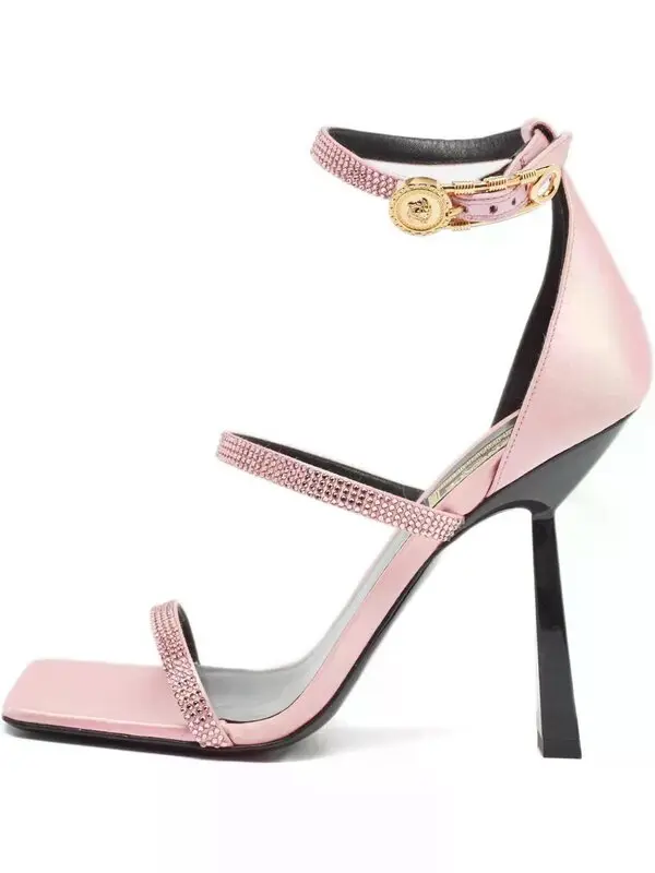 Fendi X Versace Crystal Embellished Sandals