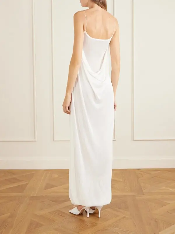 Jacquemus Plumetis Knitted Maxi Dress