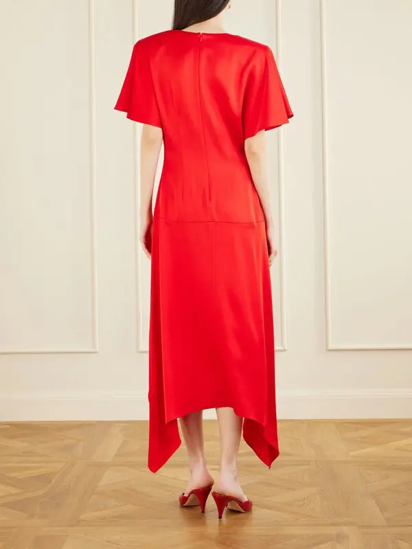 Stella McCartney Satin Midi Dress