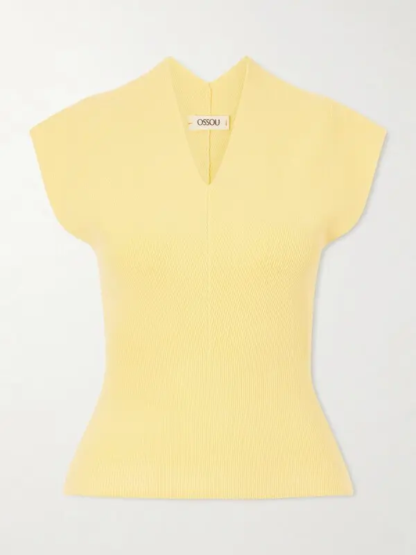 Ossou Sloane Cotton-blend Top