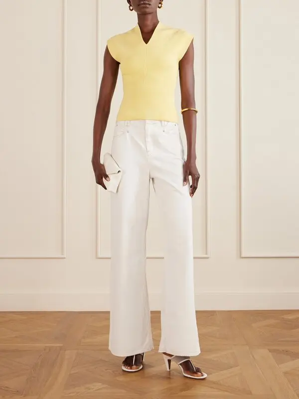 Ossou Sloane Cotton-blend Top