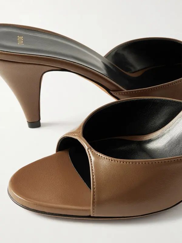 JUDE Haze Leather Mules