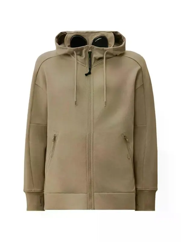 C.P. COMPANY Zip-fastening Hoodie - Grey