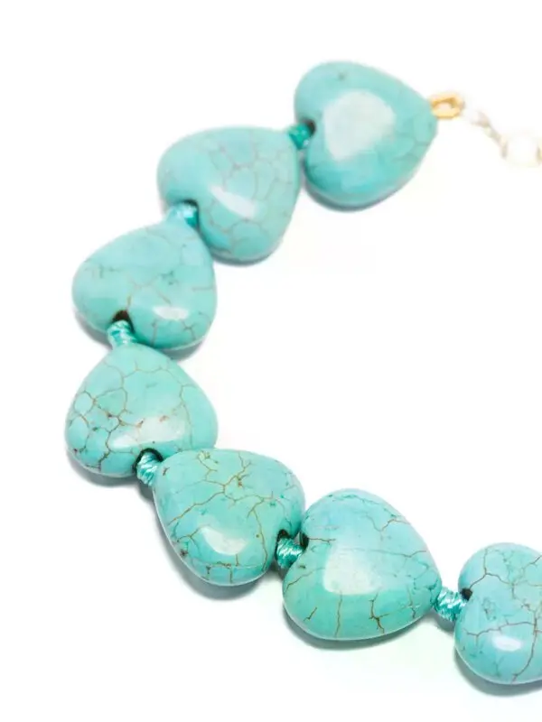 Jia Jia Turquoise Heart Bracelet