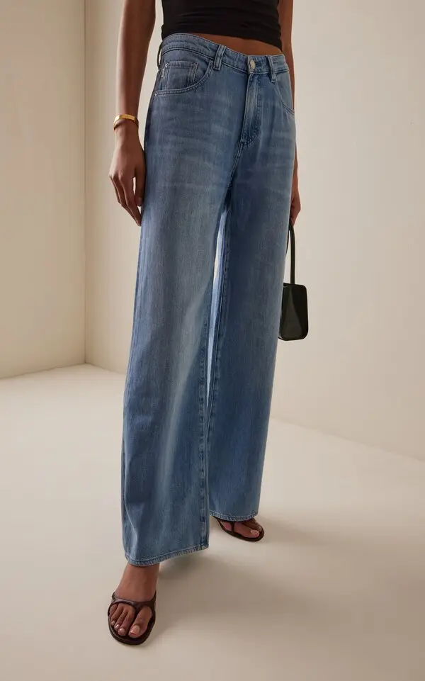 DL1961 Alex Aura Baggy Wide-leg Jeans