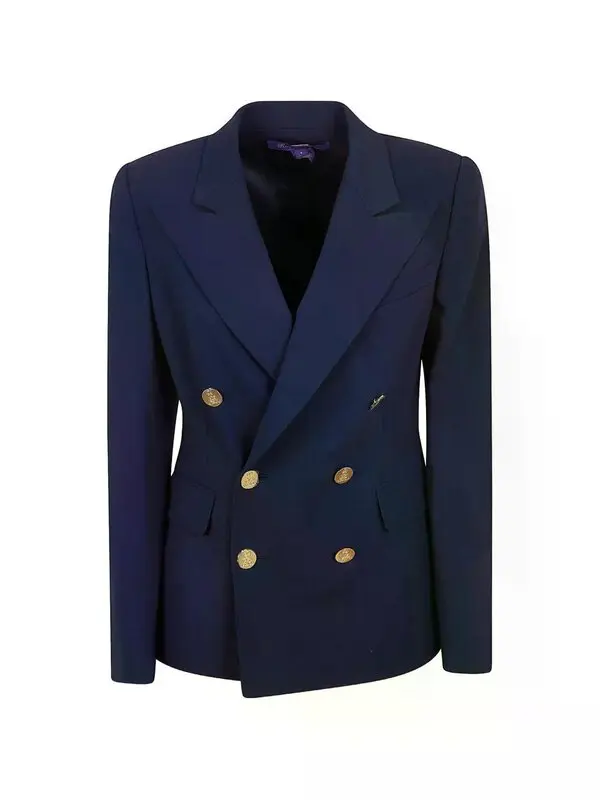 Ralph Lauren Camden Double-breasted Blazer - Blue