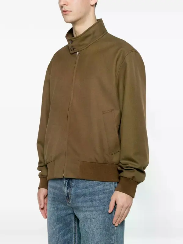 A.p.c. Zip-up Bomber Jacket - Green