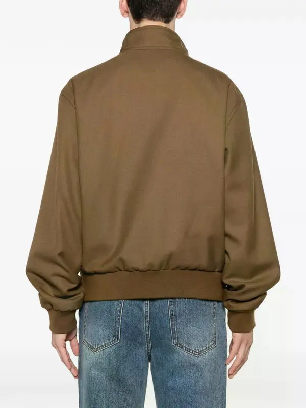 A.p.c. Zip-up Bomber Jacket - Green
