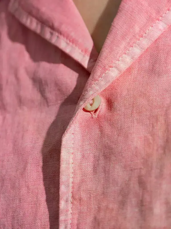 Dsquared2 Buttoned Linen Shirt