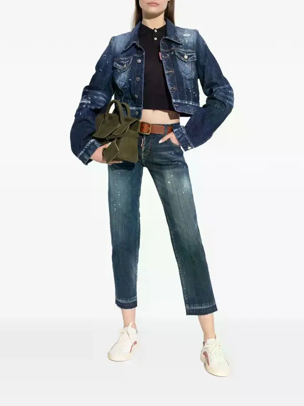 Dsquared2 Distressed Jeans With Belt Loops