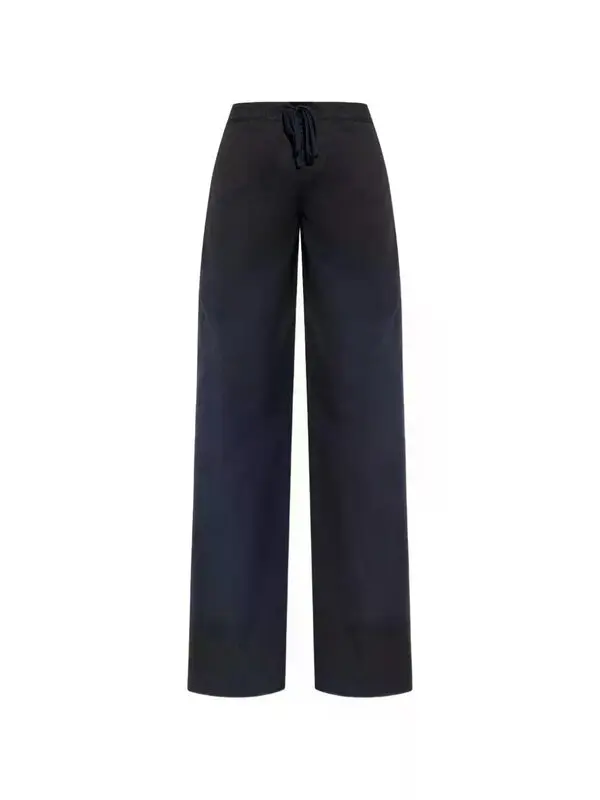 Dsquared2 Buttoned Drawstring Wide Leg Trousers
